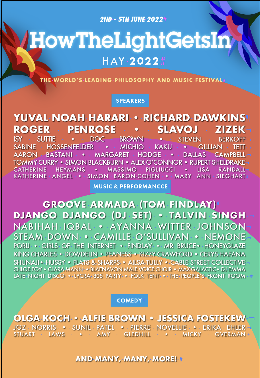 HOWTHELIGHTGETSIN HAY 2022 - Philosophy News